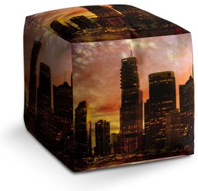 Sablio Taburet Cube Mrakodrapy: 40x40x40 cm