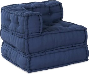 Modulová pohovka Textil Indigo 210 x 70 x 56 cm 3315087