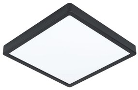 EGLO LED přisazené osvětlení FUEVA 5, 20W, teplá bílá, 28,5x28,5cm, hranaté, černé 99245