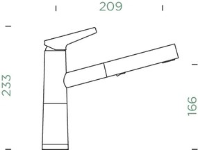 Dřezová baterie Schock SC-510 Silverstone