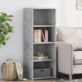 Skříň highboard betonově šedá 45 x 41 x 124 cm kompozitní dřevo