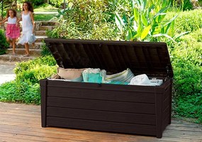 KETER Keter Brightwood Brown - zahradní box 455 L