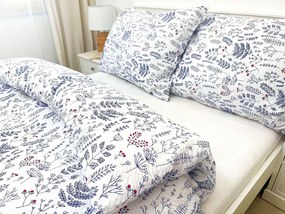 Písecké lůžkoviny Krepové povlečení Herbář 200x220 Zapínání: knoflík, Velikost polštáře: 70x90
