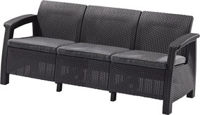 KETER CORFU LOVE SEAT MAX - grafit