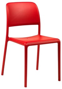 OnaDnes -20% Nardi Červená plastová zahradní židle Riva