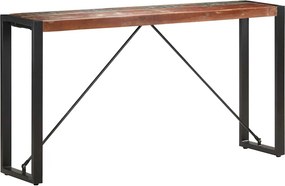 Konzolový stolek 150 x 35 x 76 cm masivní recyklované dřevo 285949