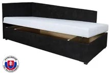 Jednolůžková postel (válenda) 80 cm Eda 4 Lux (se sendvičovou matrací) (L). 774101