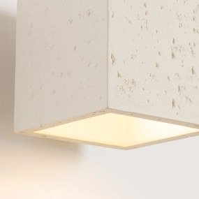 Sollux Lighting Nástěnná lampa QUAD betonová béžová