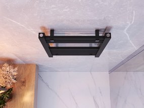 Erga Proper, topné těleso 600x500 mm, 302W, černá, ERG-LAV-PROP-6050-BK