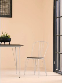 Jídelní stůl z jilmového dřeva ø 80 cm District – Premier Housewares