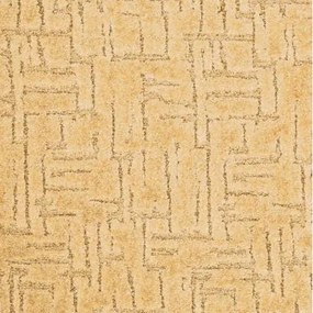 SPOLTEX Metrážový koberec SPRINT / 35 ŽLUTÝ BARVA: Béžová, ŠÍŘKA: 4 m