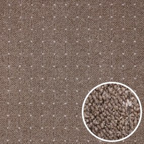 Condor Carpets, Metrážový koberec Udinese hnědý - neúčtujeme odřezky z role, na míru, šíře 4m, hnědá, filc, chodba / předsíň