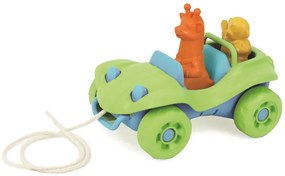 Green Toys Tahací auto zelené