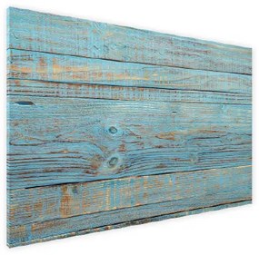 Kovový obraz modrá retro vintage 90 x 60 ALLboards METAL MB96_00011