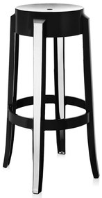 Kartell barové židle Charles Ghost (výška 75 cm)