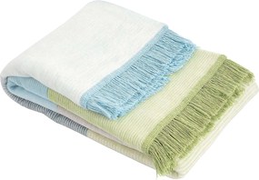 Deka Cotton Cloud 150x200cm Pastel Green&amp;Blue