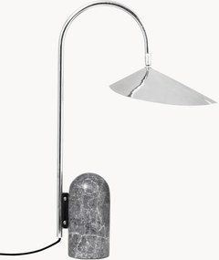 Velká nastavitelná stolní lampa's mramorovou podstavou Arum