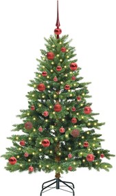 Umělý vánoční stromeček s stojanem Zelená 150 cm PE a PVC 3397536