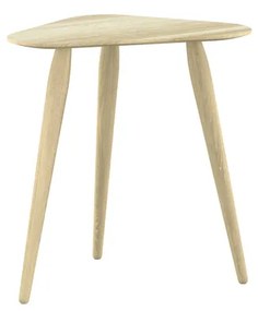Odkládací stolek Play Organic z dubového masivu- Ø45 Rozměry:: 45x32cm, typ dřeva:: přírodní dub