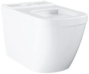 Grohe Euro Ceramic - WC kombi mísa, rimless, Triple Vortex, alpská bílá 39338000