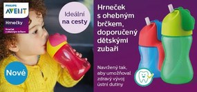 Avent Hrneček s ohebným brčkem 200 ml Chlapec