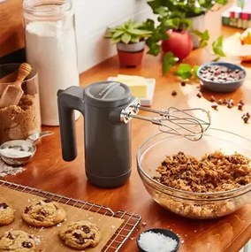 KitchenAid 5KHMB732EDG matná šedá  / Ruční bezdrátový šlehač / 7 rychl