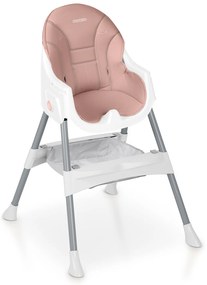 Růžová rostoucí židle na krmení Ricokids Mani pro děti