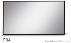 moderní závěsné zrcadlo z dřevotřísky Penelopa P04 maride