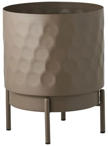 House Nordic Květináč FLOWERPOT hnědý ø21 cm