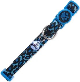 ACTIVE CAT Obojek Nylon XS leopard modrý / Obojek / 19-31 cm