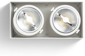 RENDL R13362 JAMES LED přisazené svítidlo, downlight matná bílá