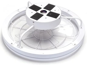 Aigostar - LED Stmívatelný stropní ventilátor LED/40W/230V 2700-6500K + DO bílá