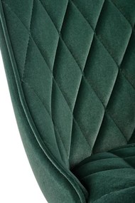 Halmar Jídelní židle K450 - tmavě zelená