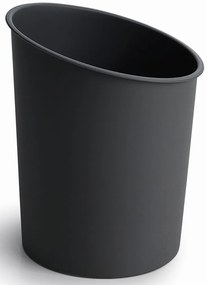 Odpadkový koš na papír Caimi Brevetti Hi-tech 12 L, plast, černý