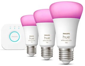 Základní sada Philips Hue WACA 3xE27/9W/230V 2000-6500K + zařízení k propojení