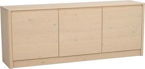 Komoda v dekoru dubu ve světle přírodní barvě 180x70x40 cm Melstone – Rowico