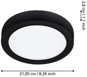 LED smart stropní svítidlo 16,5 W FUEVA-Z – EGLO