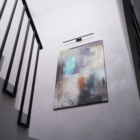 TK Lighting Černé LED svítidlo nad zrcadlo Gallery 62cm 20W TK18002