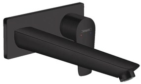 Hansgrohe Talis E, páková umyvadlová baterie pod omítku, s výtokem 22,5 cm, černá matná, 71734670