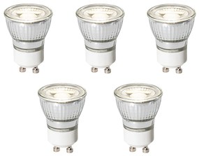 Sada 5 stmívatelných LED žárovek GU10 35mm 4W 230 lm 4000K