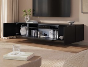 ADRK Furniture Femur 200 Závěsný TV stolek ADRK-RTV-FEMU-200-B