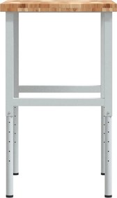Pracovní stůl 80 x 60 x (73–99,5) cm masivní akácie obdélníkový 3309714