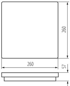 Kanlux 38782 - LED Venk. svítidlo BENO LED/24/30W/230V 3000/3500/4000K IP65 bílá