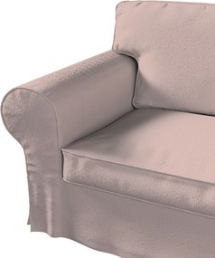 Potah na pohovku IKEA Ektorp 2-místná s lenoškou barva růžová látka pletený vzor