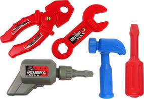 LEAN Toys Velká sada pro kutily: dílenský stůl + příslušenství