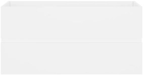 vidaXL Marketos Skříňka se zápustným umyvadlem bílá kompozitní dřevo
