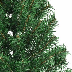 Umělý osvětlený vánoční stromeček Zelená 210 cm PVC 3397020