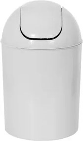 MSV výklopný odpadkový koš 5 L bílý / plast