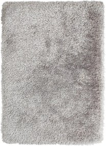 Šedý ručně tuftovaný koberec Think Rugs Montana Puro Silver, 80 x 150 cm