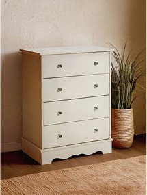 Slonovinová komoda 69x89x42 cm Emily – Premier Housewares